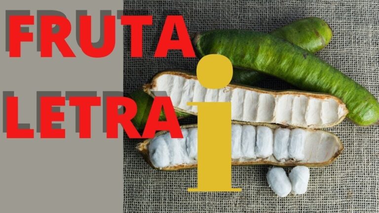 Fruta flor o verdura con la letra I - Beatriz Arroyo