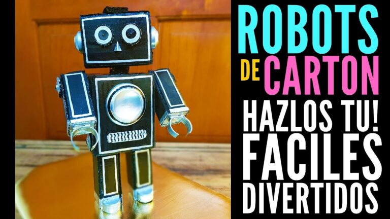 Guía paso a paso para crear un robot con material reciclable - Beatriz ...